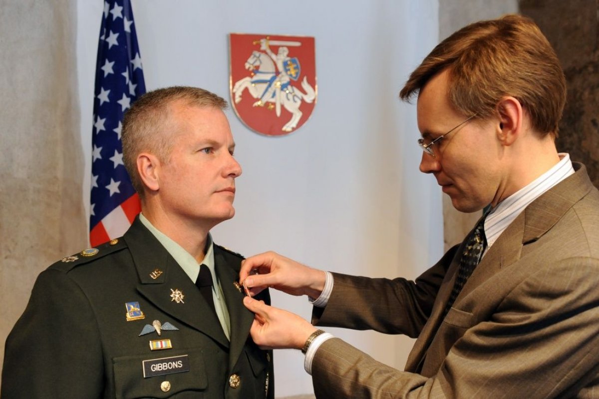 Head Of Defence Cooperation Department Of The USA Embassy In Lithuania
