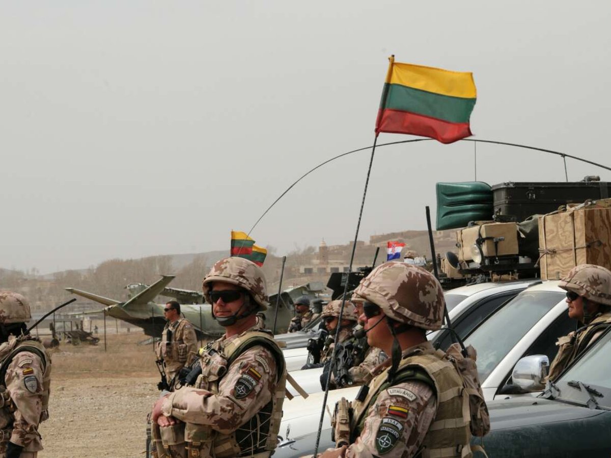 15 years of participation in international operations | Lithuanian army