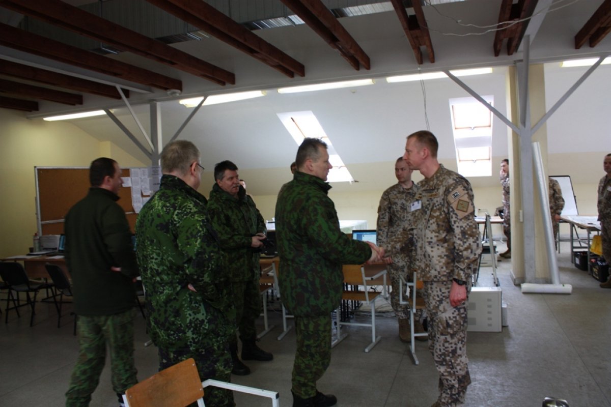 Chief of Defence of Lithuania met with Commander Danish Division ...