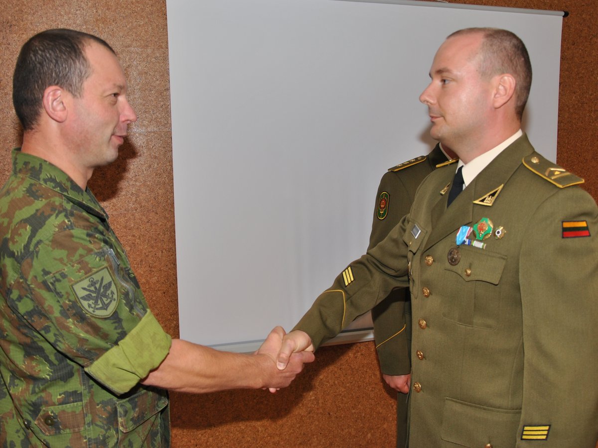 Lithuanian peacekeepers awarded after mission in Iraq | Lithuanian army