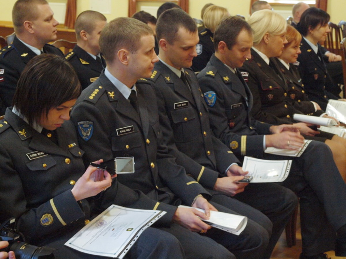 Air Force Command and Staff Course ended | Lithuanian army