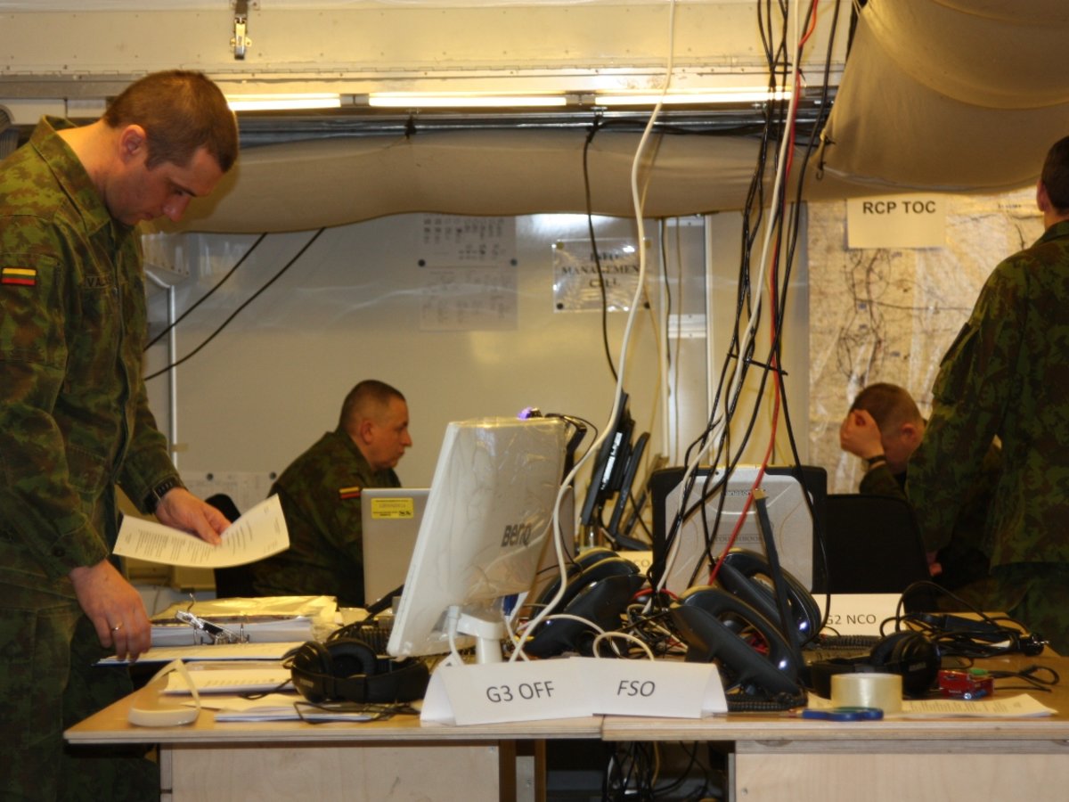 Lithuanian military attend a training event in Denmark | Lithuanian army