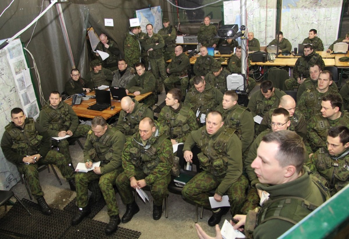 Lithuanian military to train conducting defensive operations at ...