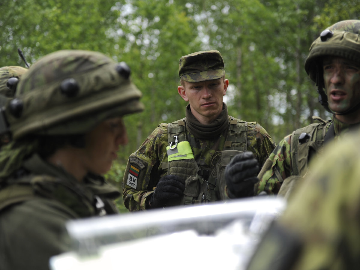 OCTs trained in Lithuania are sharing experience at Exercise Saber ...