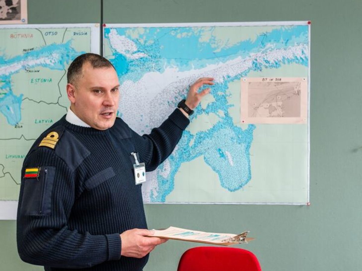 Lithuanian officer commands a unit at multinational maritime Exercise ...