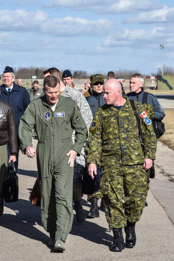 Baltic states’, Nordic, Polish Air Force Commanders and Commander ...