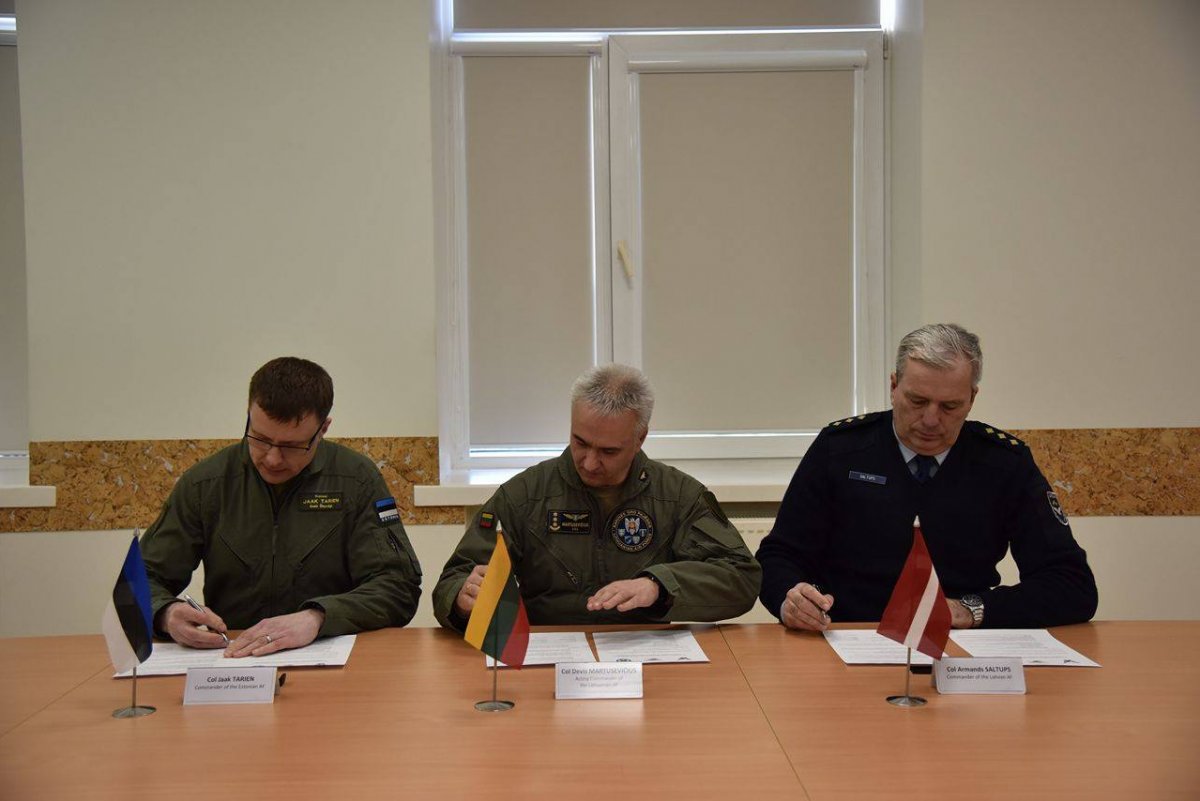 Baltic states’, Nordic, Polish Air Force Commanders and Commander ...