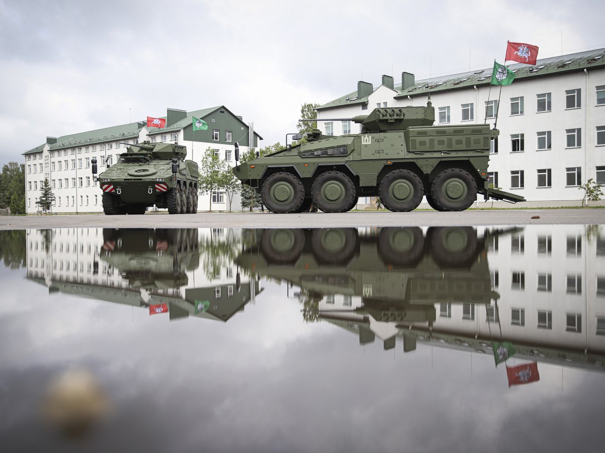 First Vilkas Infantry Fighting Vehicles officially handed over to ...