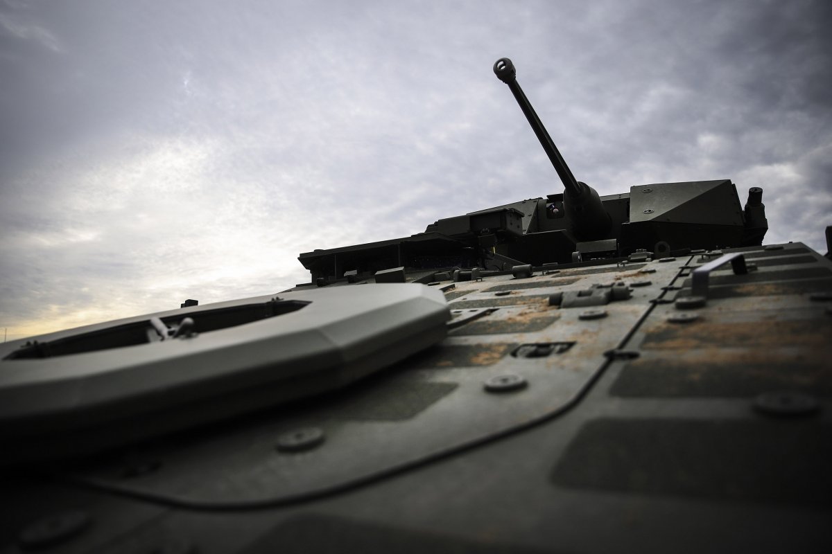 Vilkas infantry Fighting Vehicles neutralised targets at Pabradė ...
