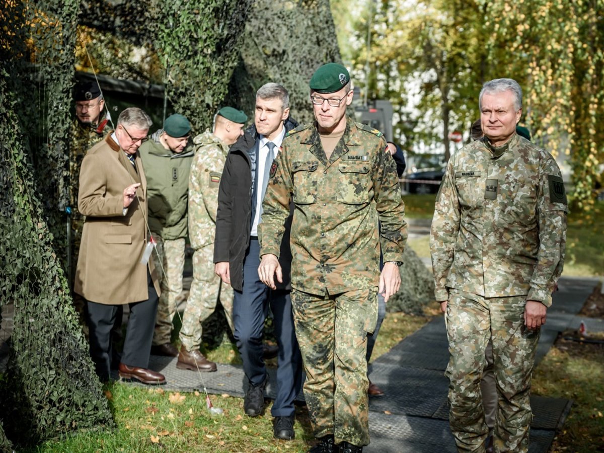 Lithuanian and German troops complete tasks together at Exercise Fast ...