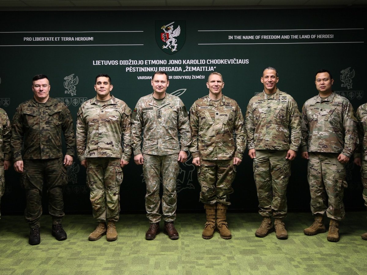 Allies visit Lithuanian troops on preparation for international ...