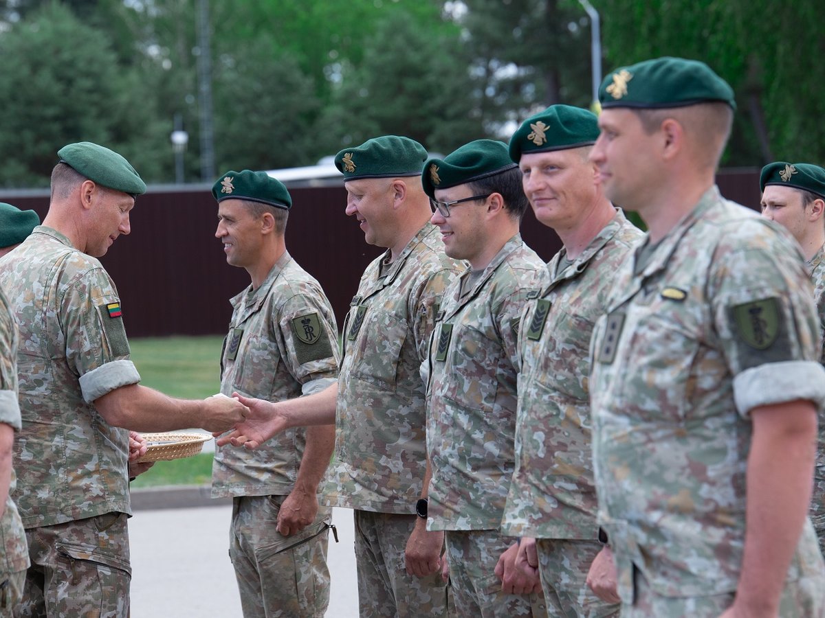 Lithuania continues training Ukrainian military as part of the UK-led ...