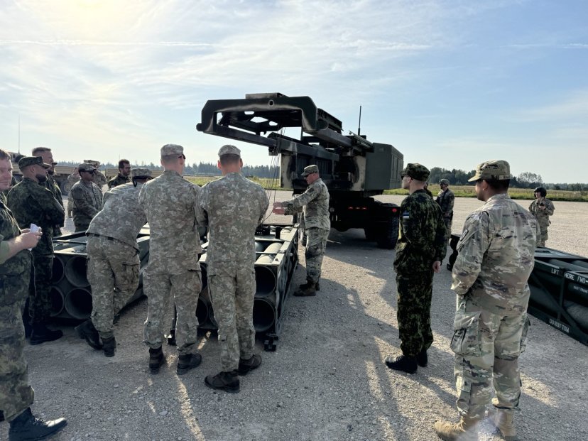 Army personnel trained at an international HIMARS crew exercise in ...