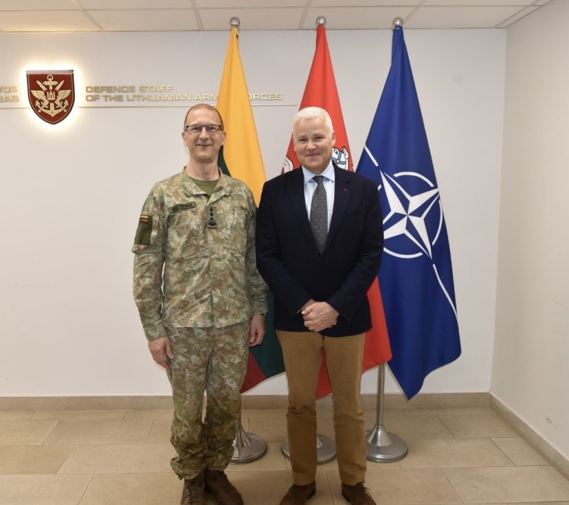Military cooperation of Lithuania and the United Kingdom discussed at ...