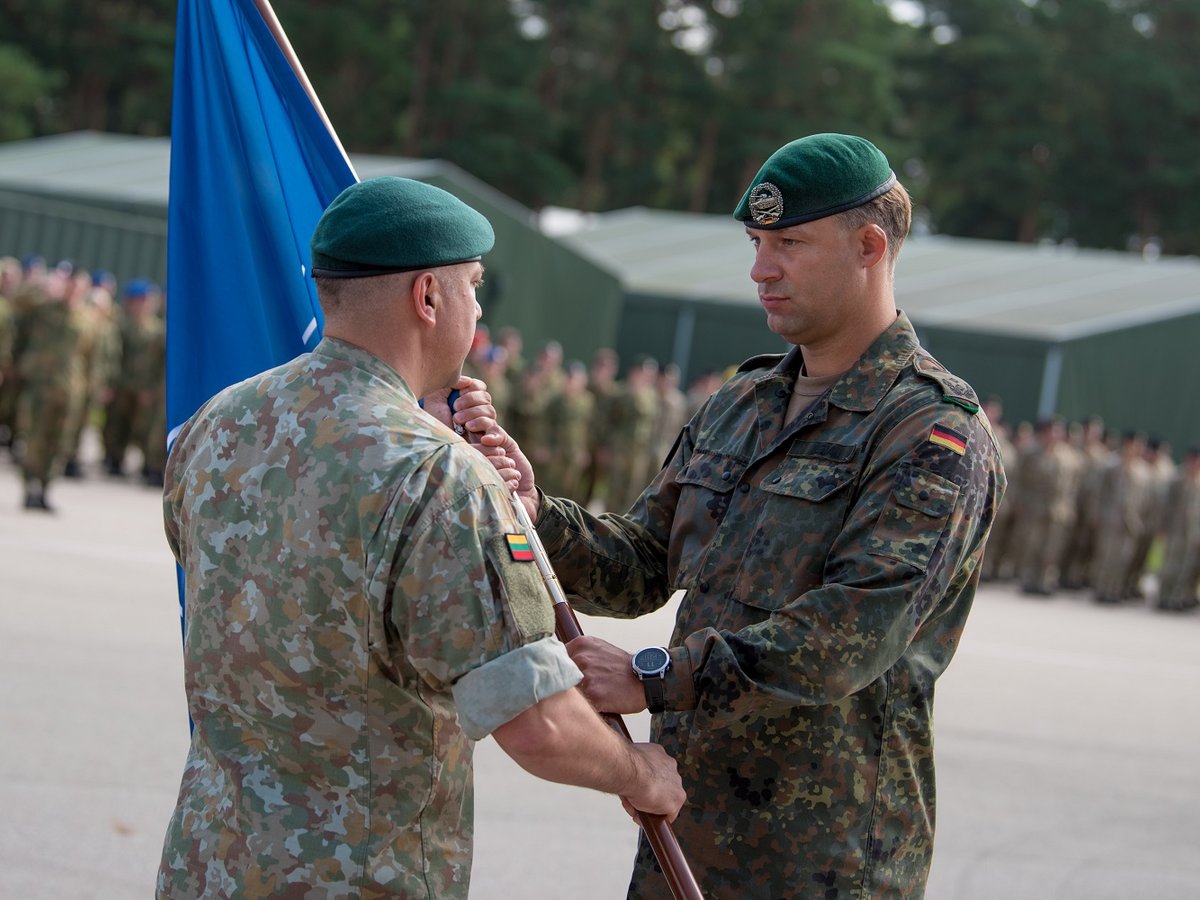 The 18th NATO Multinational Battlegroup Lithuania rotates in ...