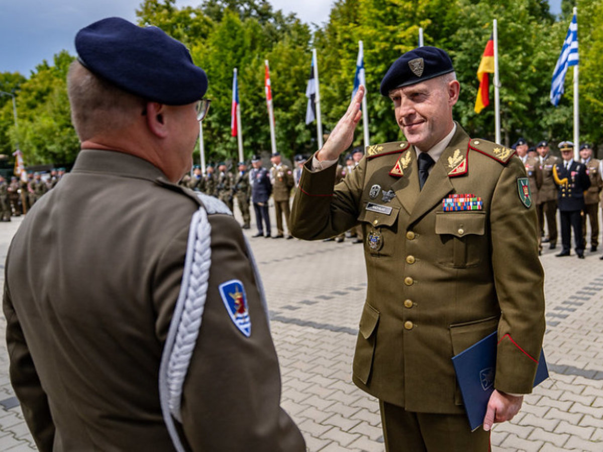 Brigadier General Artūras Radvilas joins the ranks at Headquarters ...